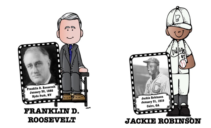 CLASSROOM DECOR History Themed Classroom Calendar - January Biographies ...