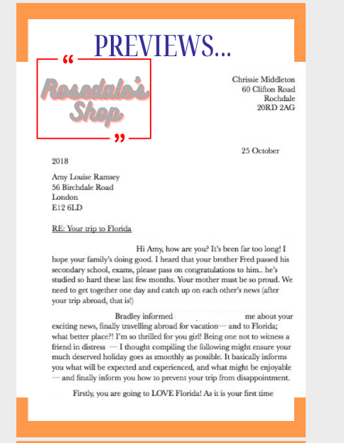 Secondary School English Writing based on Formal & Informal Letter ...