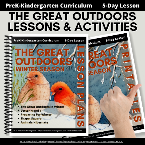THE GREAT OUTDOORS IN WINTER CURRICULUM | LESSONS AND PRINTABLES | MATH ...
