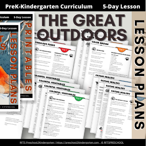 THE GREAT OUTDOORS IN WINTER CURRICULUM | LESSONS AND PRINTABLES | MATH ...