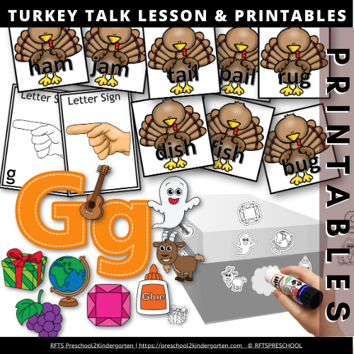 TURKEY TALK CURRICULUM | LESSONS AND PRINTABLES | MATH LITERACY CRAFT ...