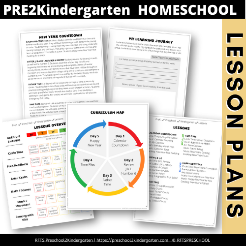 NEW YEAR COUNTDOWN CURRICULUM | LESSONS AND PRINTABLES | MATH LITERACY ...