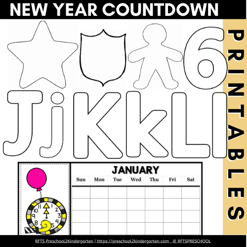 NEW YEAR COUNTDOWN CURRICULUM | LESSONS AND PRINTABLES | MATH LITERACY ...