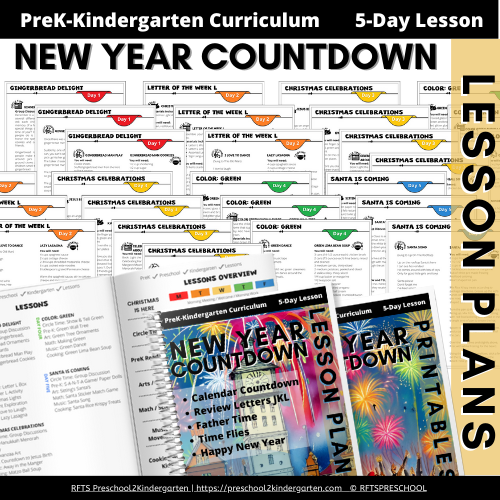 NEW YEAR COUNTDOWN CURRICULUM | LESSONS AND PRINTABLES | MATH LITERACY ...