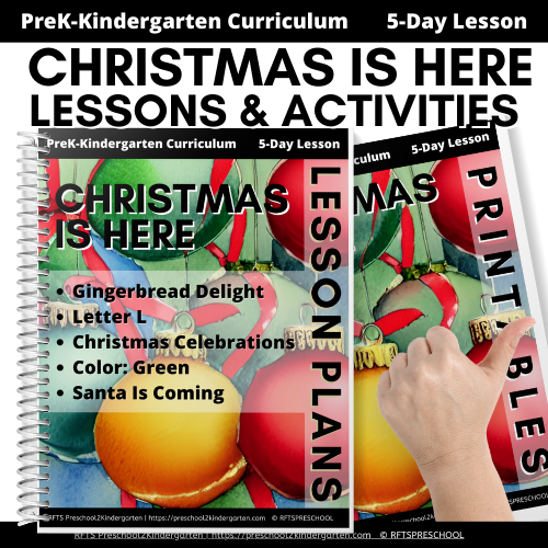 CHRISTMAS IS HERE CURRICULUM | LESSONS AND PRINTABLES | MATH LITERACY ...