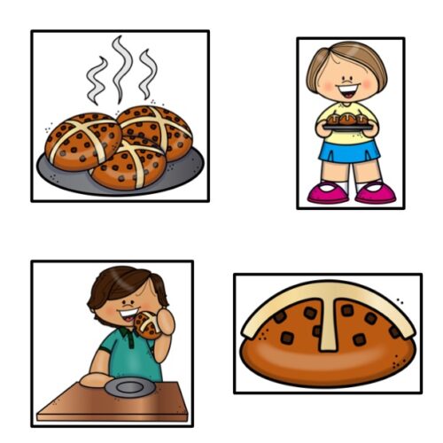 Pocket Chart Poem Hot Cross Buns Nursery Rhyme | Made By Teachers