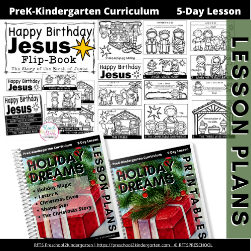 HOLIDAY DREAMS CURRICULUM | LESSONS AND PRINTABLES | MATH LITERACY ...