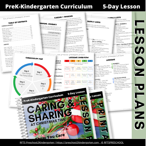 CARING SHARING AT CHRISTMAS TIME CURRICULUM | LESSONS AND PRINTABLES ...