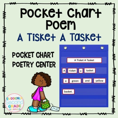 Pocket Chart Poem A Tisket a Tasket Nursery Rhyme | Made By Teachers