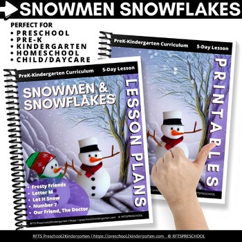SNOWMEN CURRICULUM | LESSONS AND PRINTABLES | MATH LITERACY CRAFT ...