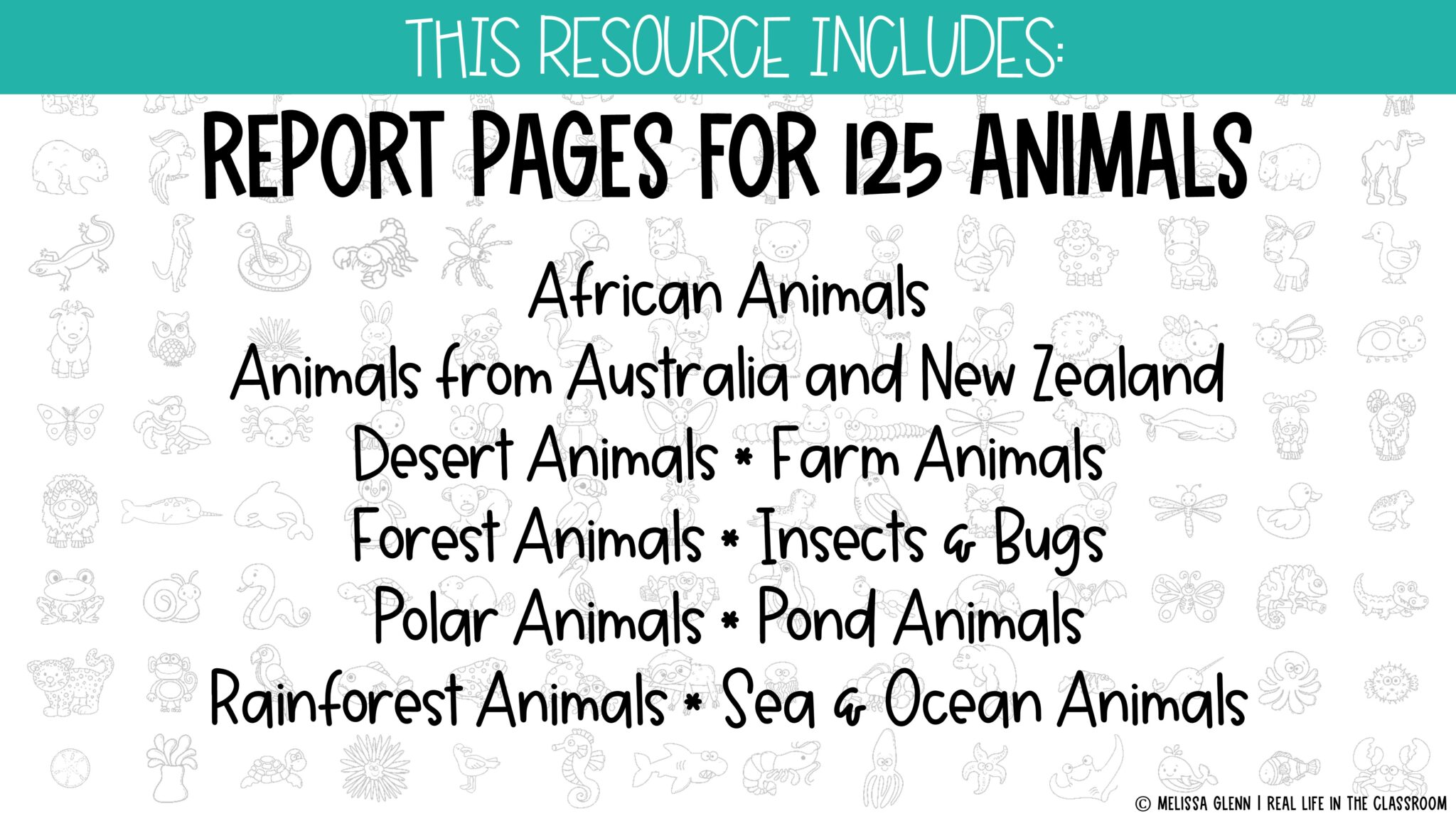 Animal Research Project Report - Differentiated - Editable | Made By ...