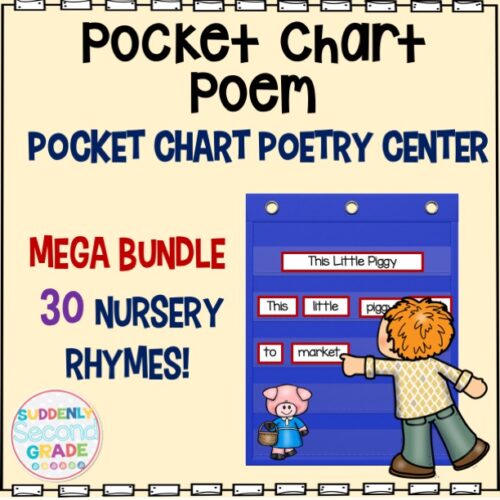 Pocket Chart Poem Mega Bundle 30 Nursery Rhyme | Made By Teachers