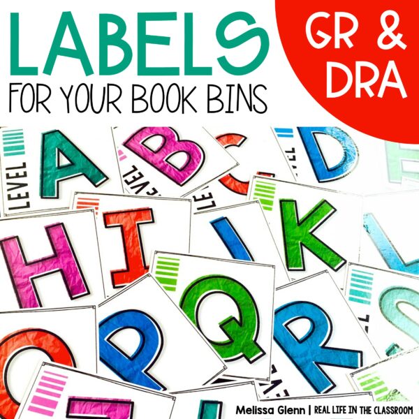 Classroom Library Labels for Book Bins and Baskets - Made By Teachers