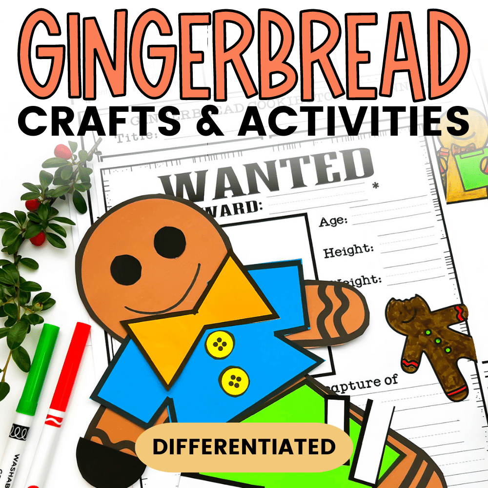 Gingerbread Man Activities and Craft | Made By Teachers