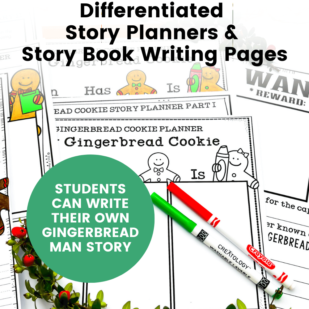 Gingerbread Man Activities and Craft | Made By Teachers