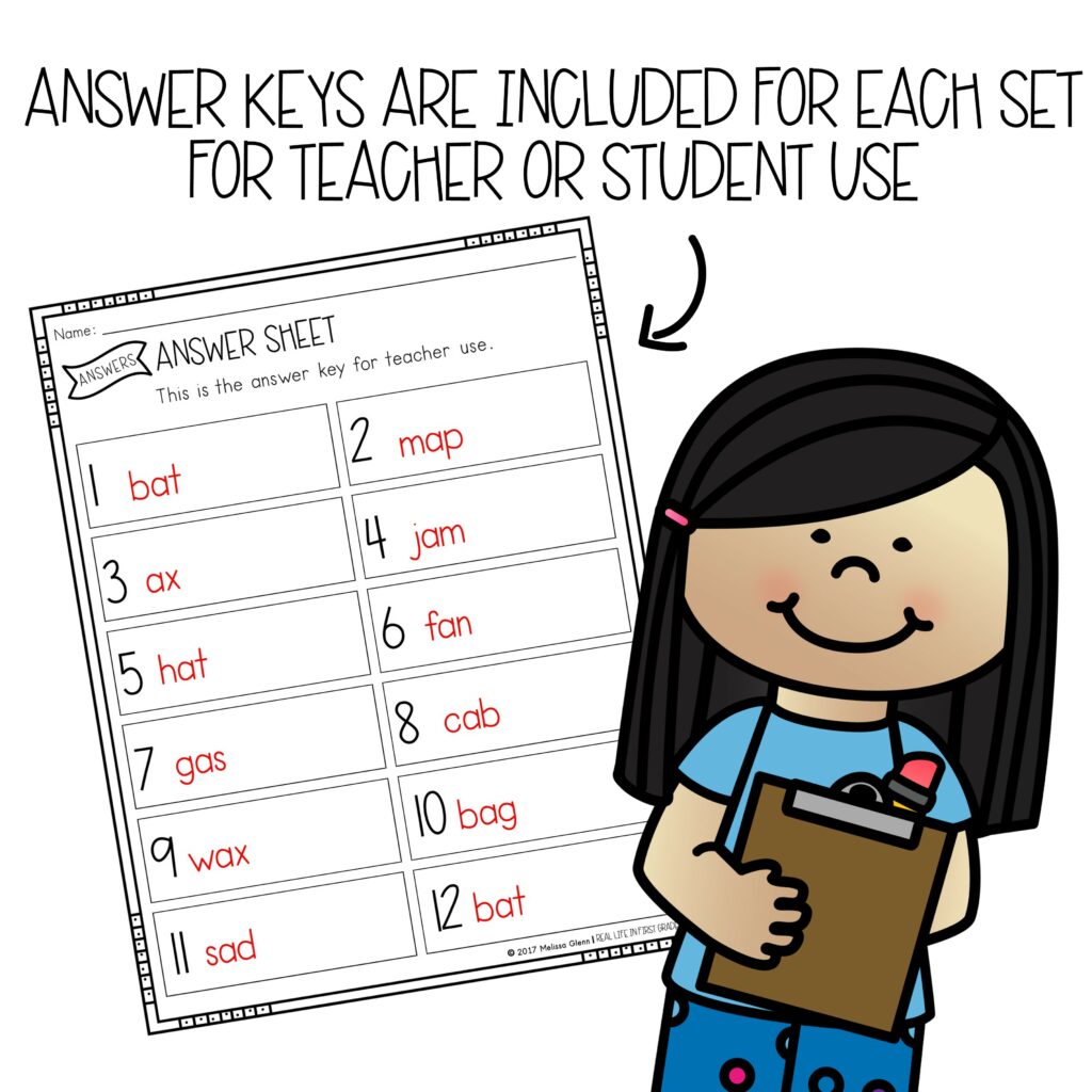 Short Vowel Activity - Differentiated and Low Prep | Made By Teachers