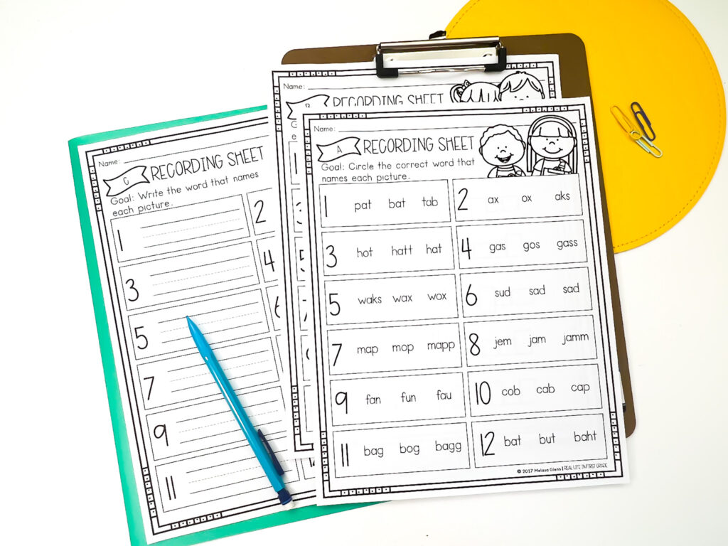 Short Vowel Activity - Differentiated and Low Prep | Made By Teachers