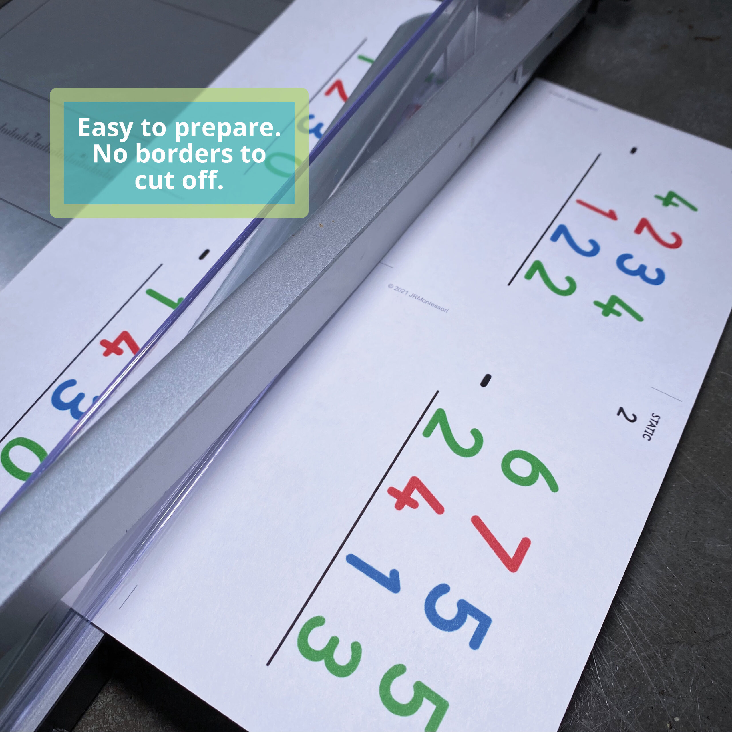 Montessori Math 4-Digit Golden Bead Subtraction with Small Cards | Made ...