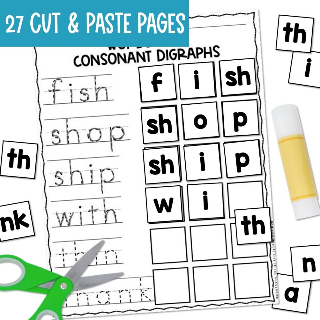 Word Building Activities - Editable Cut and Paste - Science of Reading ...