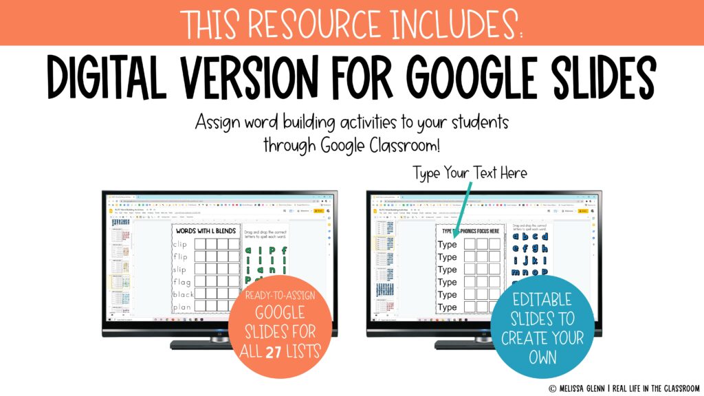 Word Building Activities - Editable Cut and Paste - Science of Reading ...