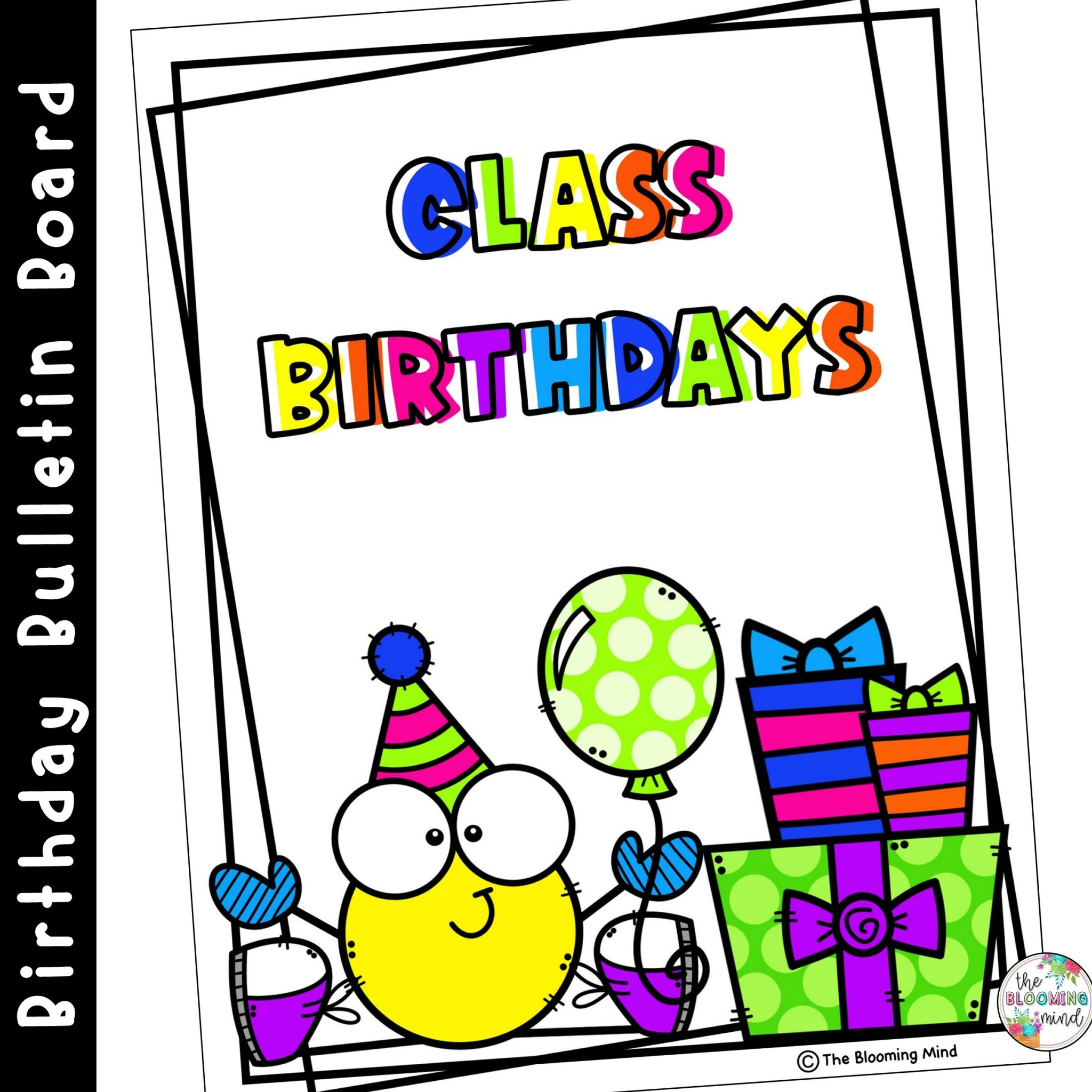 Birthday Bulletin Board | Made By Teachers