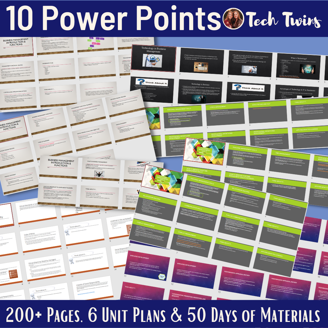 Business Management Course & Bundle- 1 Semester | Made By Teachers