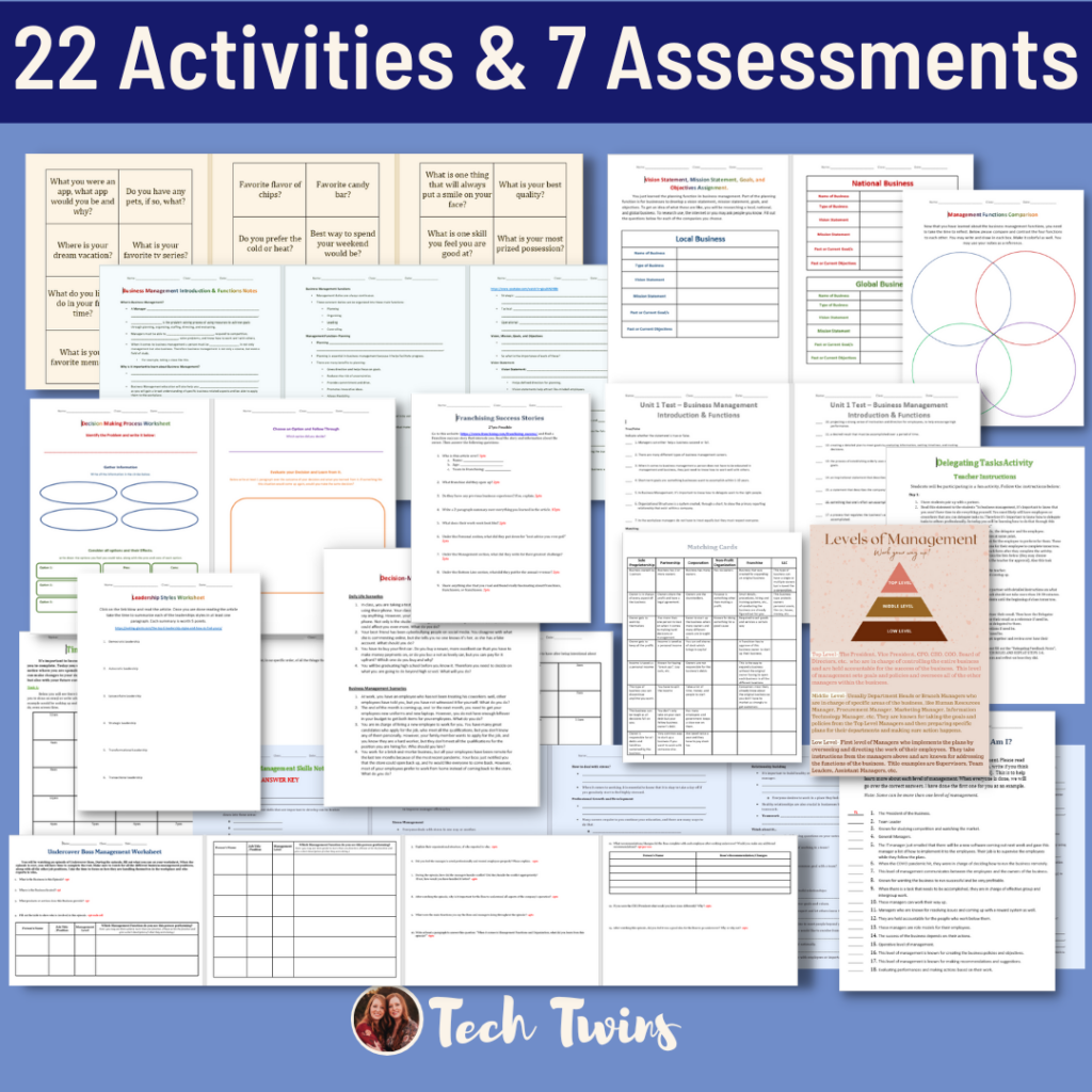 Business Management Course & Bundle- 1 Semester | Made By Teachers