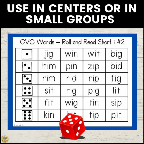 CVC Words - Roll and Read Games - 19 Different Game Boards | Made By ...