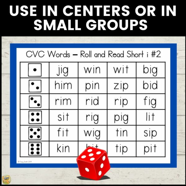 CVC Words - Roll and Read Games - 19 Different Game Boards | Made By ...