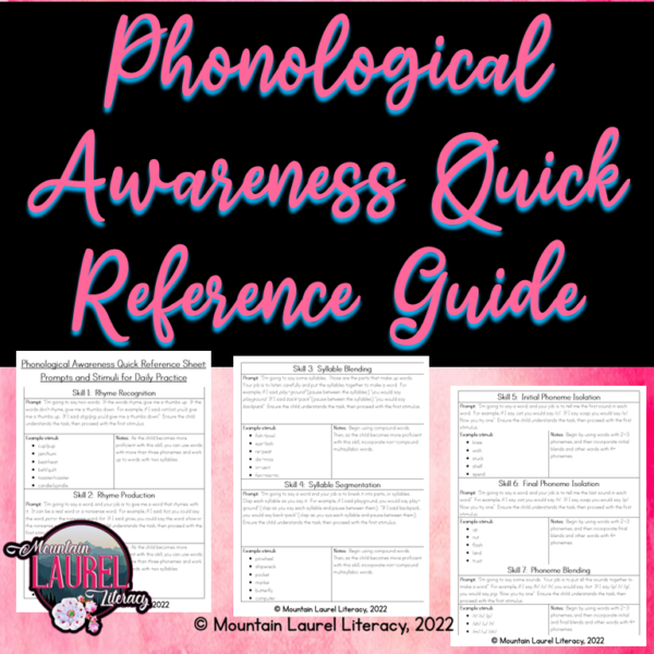 Phonological Awareness Practice First Grade | Made By Teachers