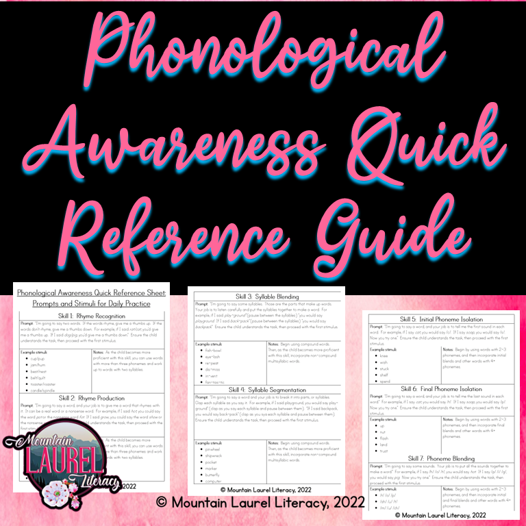 Phonological Awareness Practice First Grade | Made By Teachers