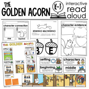 The Golden Acorn Interactive Read Aloud Activities | Fall Read Aloud ...