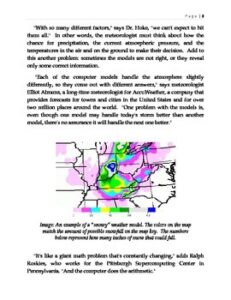 How Hard Is It to Predict Snow? Winter Reading Activity and Assignment ...