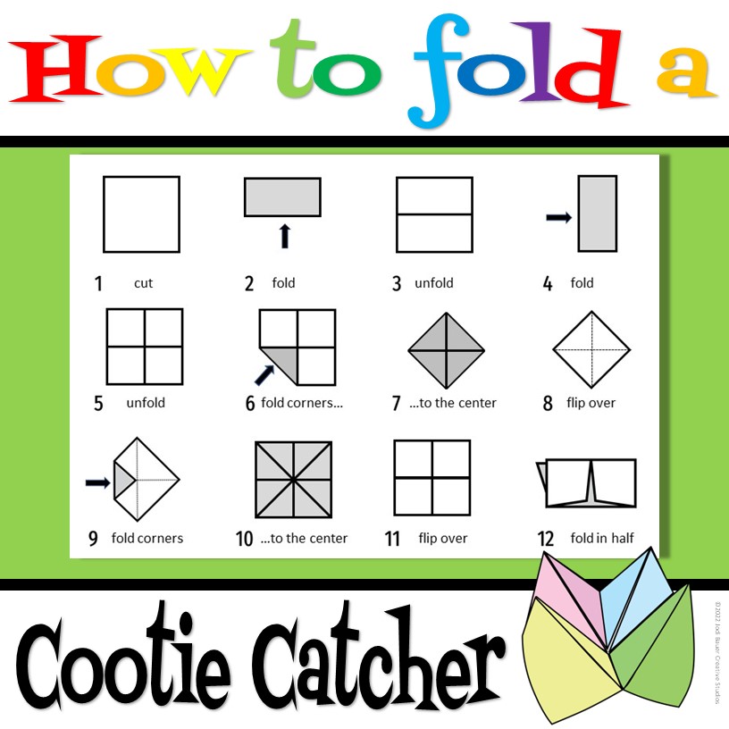 Seasonal Bucket List Cootie Catcher Bundle! | Made By Teachers