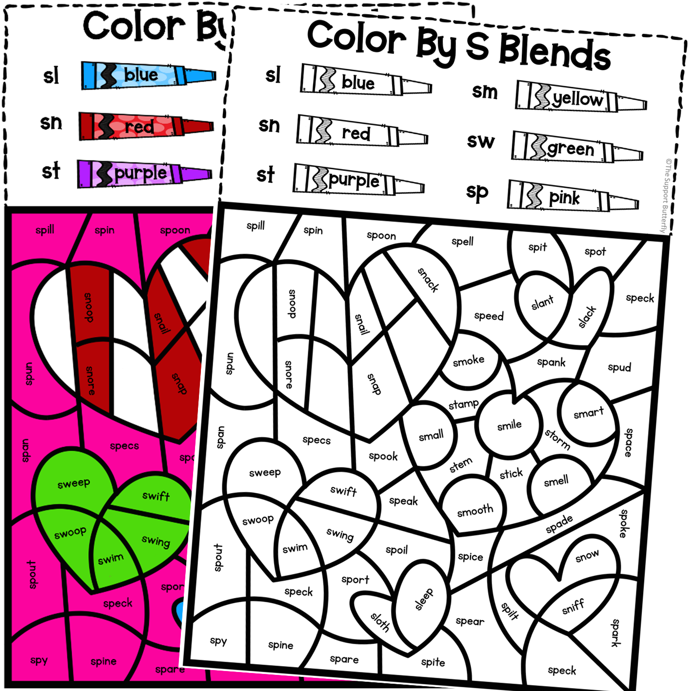 Valentine's Day Activities S Blends | Made By Teachers