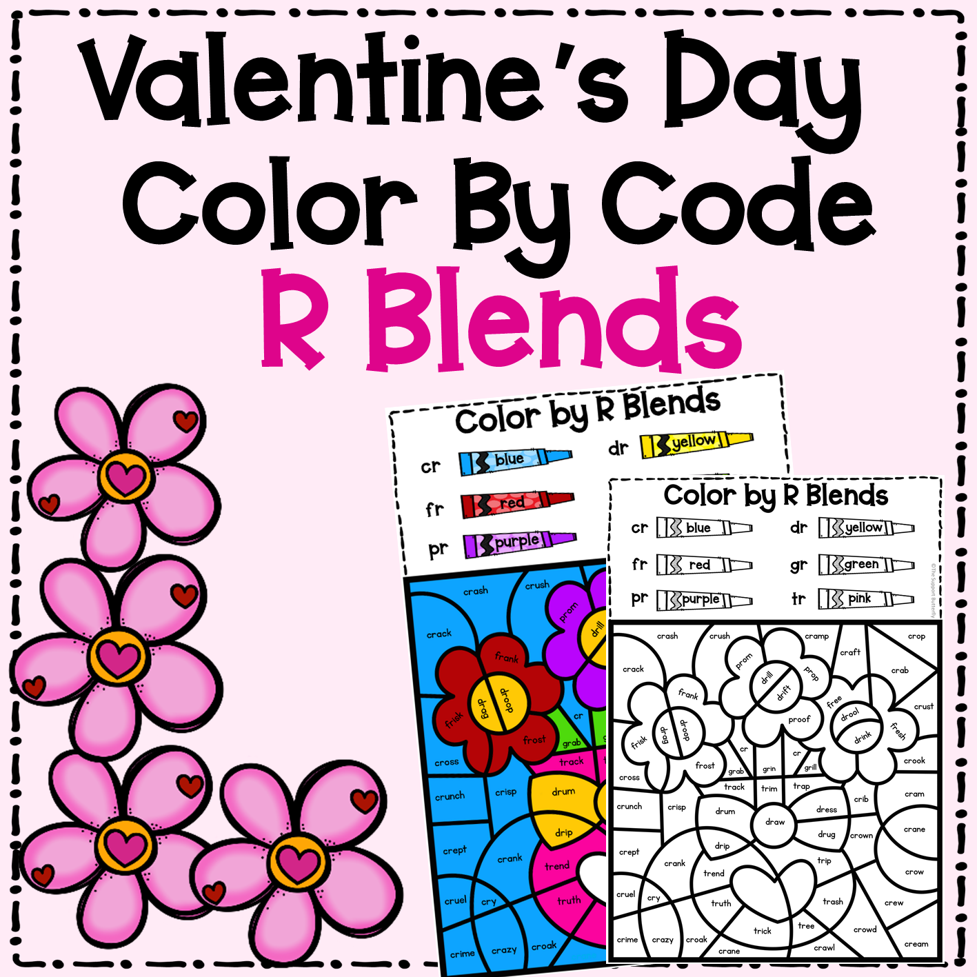 Valentine's Day Activities R Blends | Made By Teachers