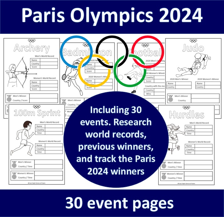 Paris Olympics 2024 Classroom Project | Made By Teachers