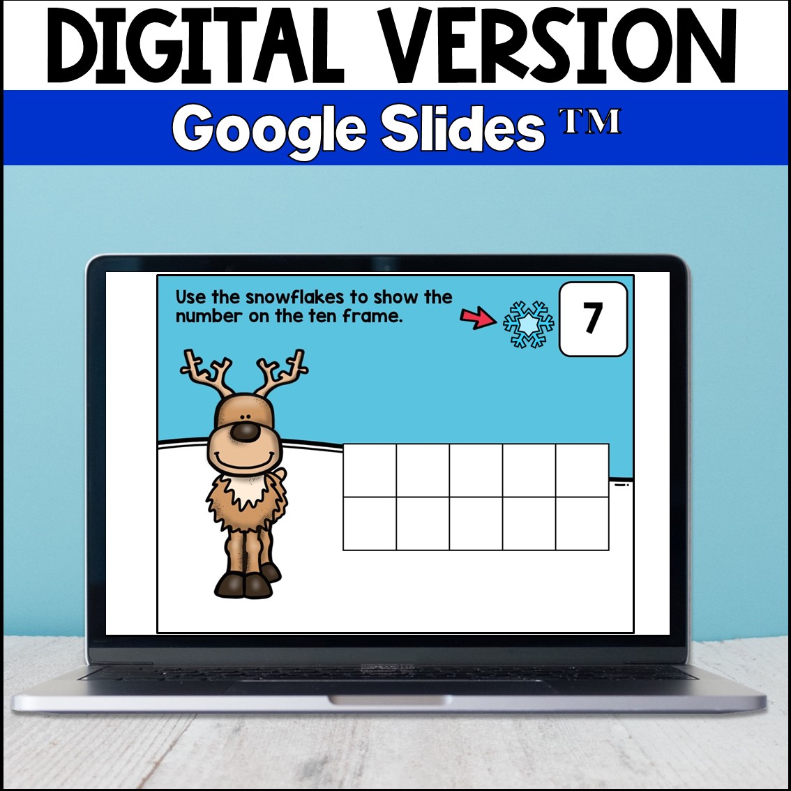 Arctic Animals Tens Frames Counting Mats Numbers 1-20 Print & Google ...