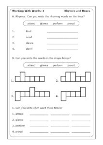 i Ready Vocabulary Grade 1 worksheets | Made By Teachers