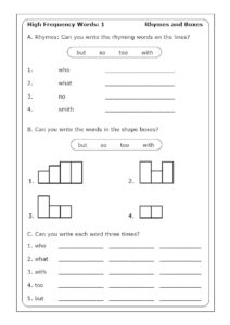 i Ready Vocabulary Grade 1 worksheets | Made By Teachers