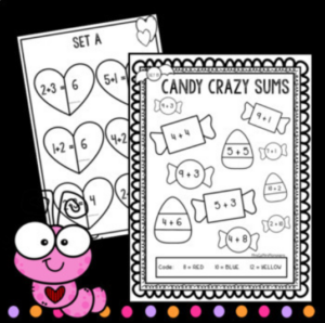 Valentines Day Math Worksheets | Made By Teachers