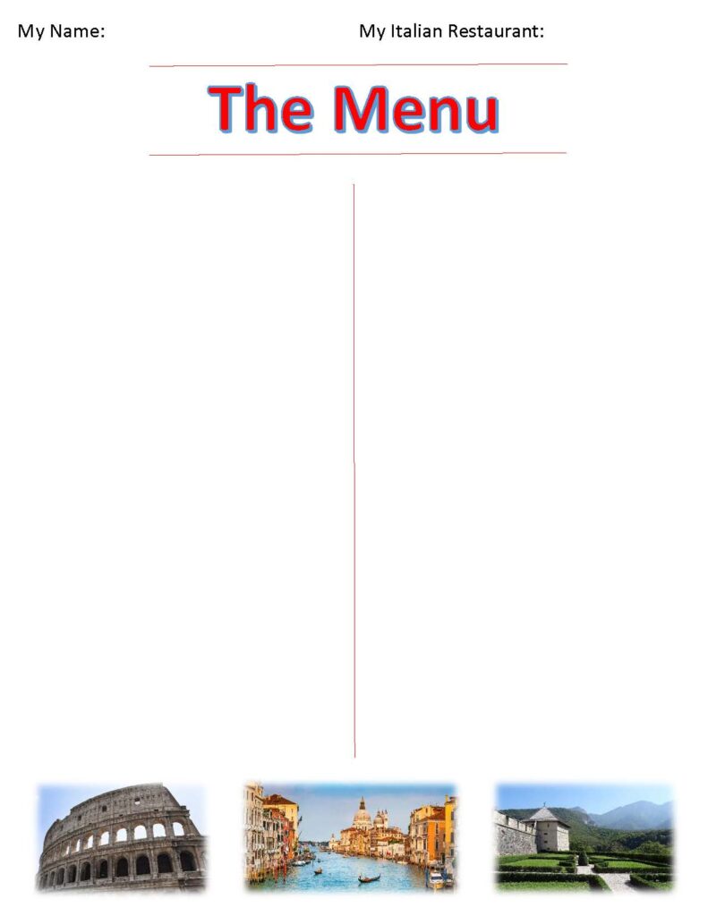 What's on the Menu? Research Project for World Cuisines | Made By Teachers