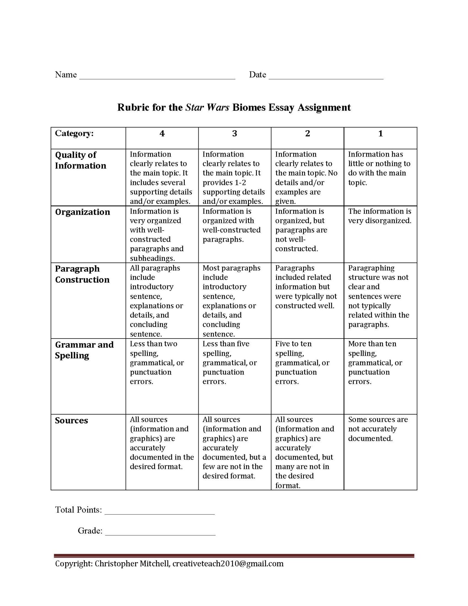 Identify Biomes with Star Wars Movies Project - Geography & Earth ...