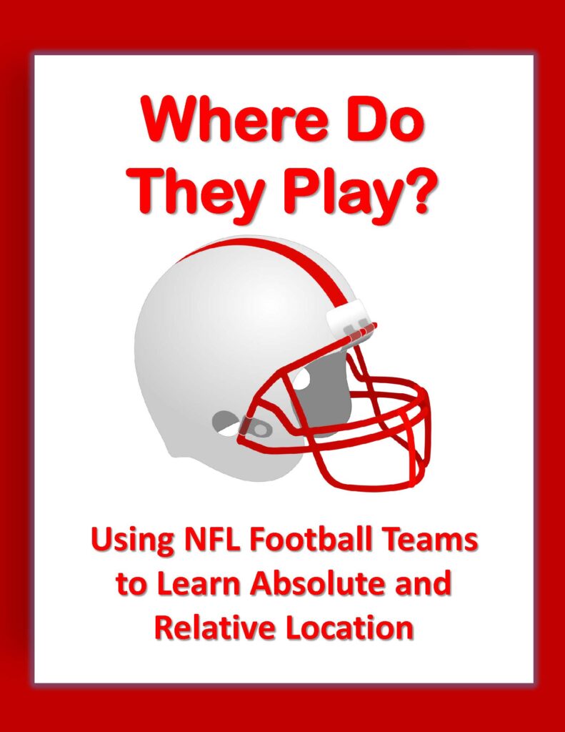 NFL Football Teams Absolute Location Assignment with a Google Earth ...