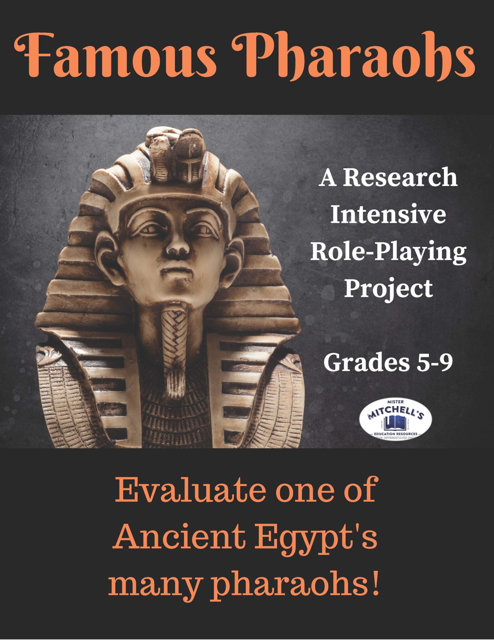 Ancient Egypt Pharaohs Role-Playing Research Project | Made By Teachers
