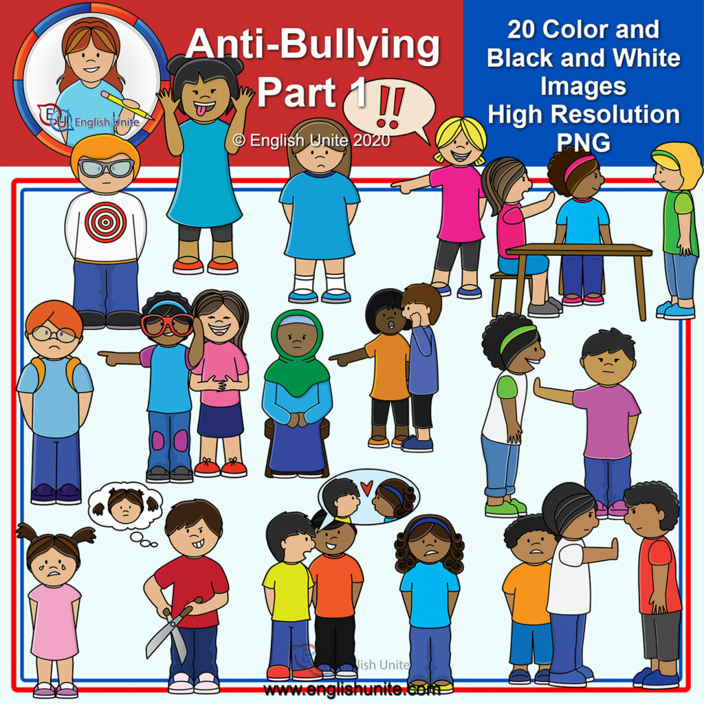 Clip Art - Anti-Bully Bundle | Made By Teachers