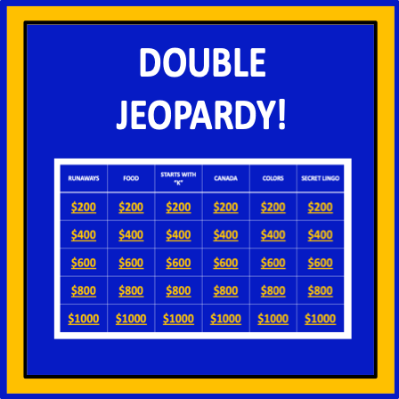 Underground to Canada Jeopardy - an interactive ELA game | Made By Teachers