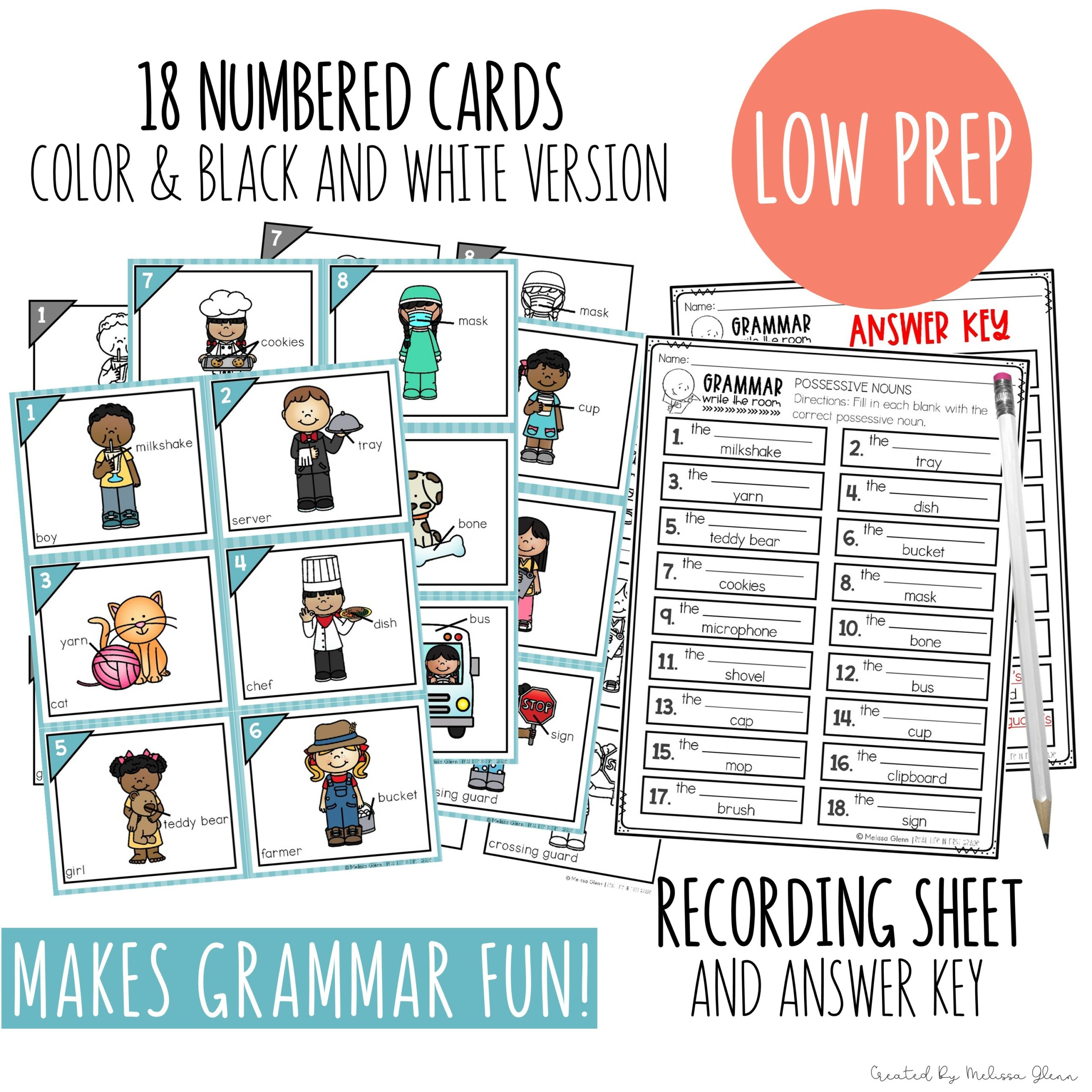 Possessive Noun Activity | Made By Teachers