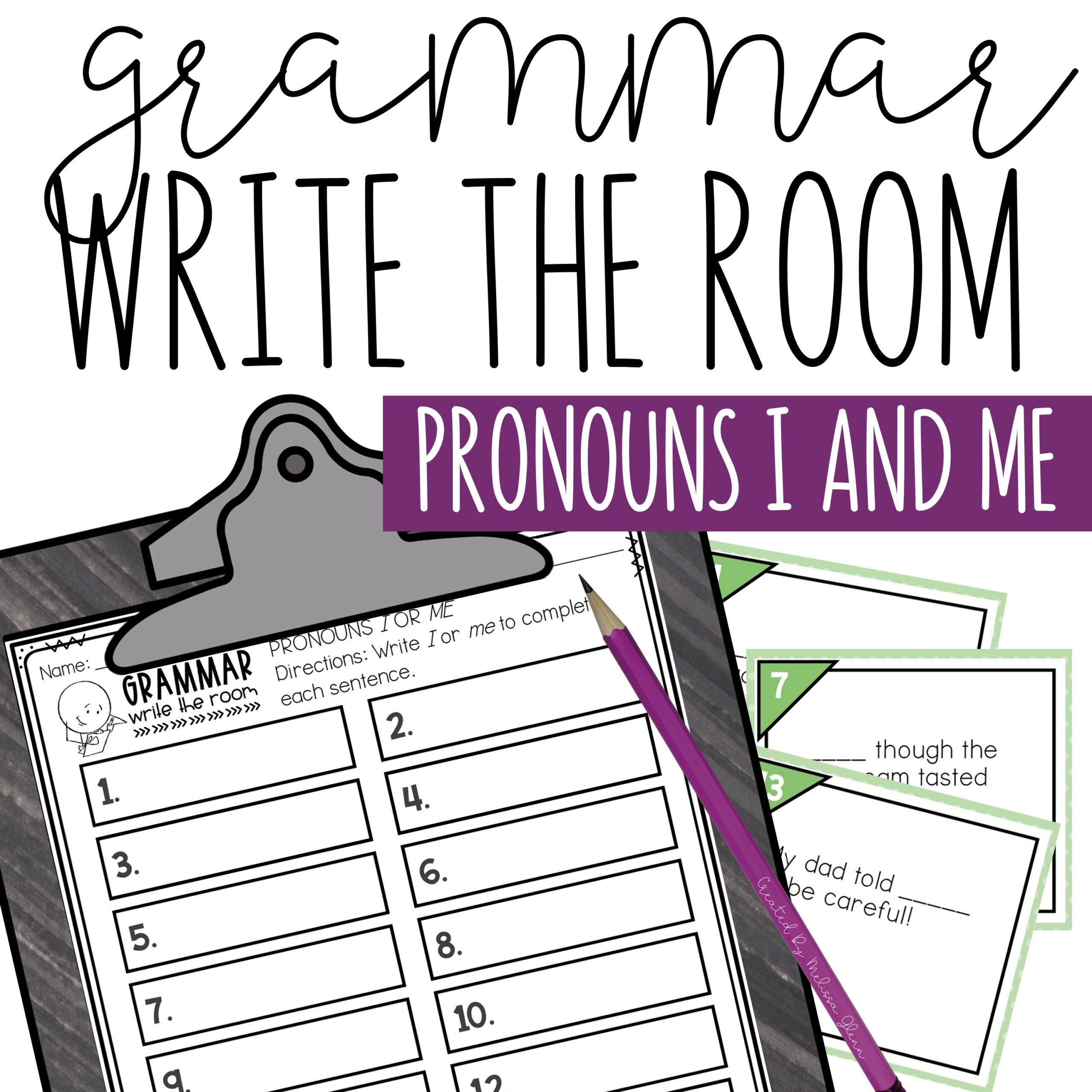 Pronouns I or Me Activity for Grammar | Made By Teachers