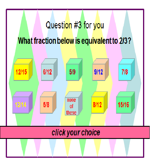 Reducing and Equivalent Fractions PowerPoint (91 Slides Self Correcting ...